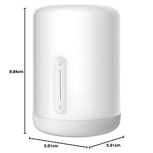 Xiaomi Mi Smart Bedside Lamp 2, Colorful Light, Table Lamp, Bluetooth WiFi Touch APP Control Apple Home Kit