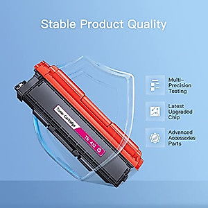 GPC Image Flex Compatible TN 433 TN433 Toner Replacement for Brother TN433 Toner Cartridges TN-433 TN431 Compatible with HL-L8360CDW MFC-L8900CDW HL-L8360CDWT HL-L8260CDW MFCL8610CDW Printer (4 Pack)