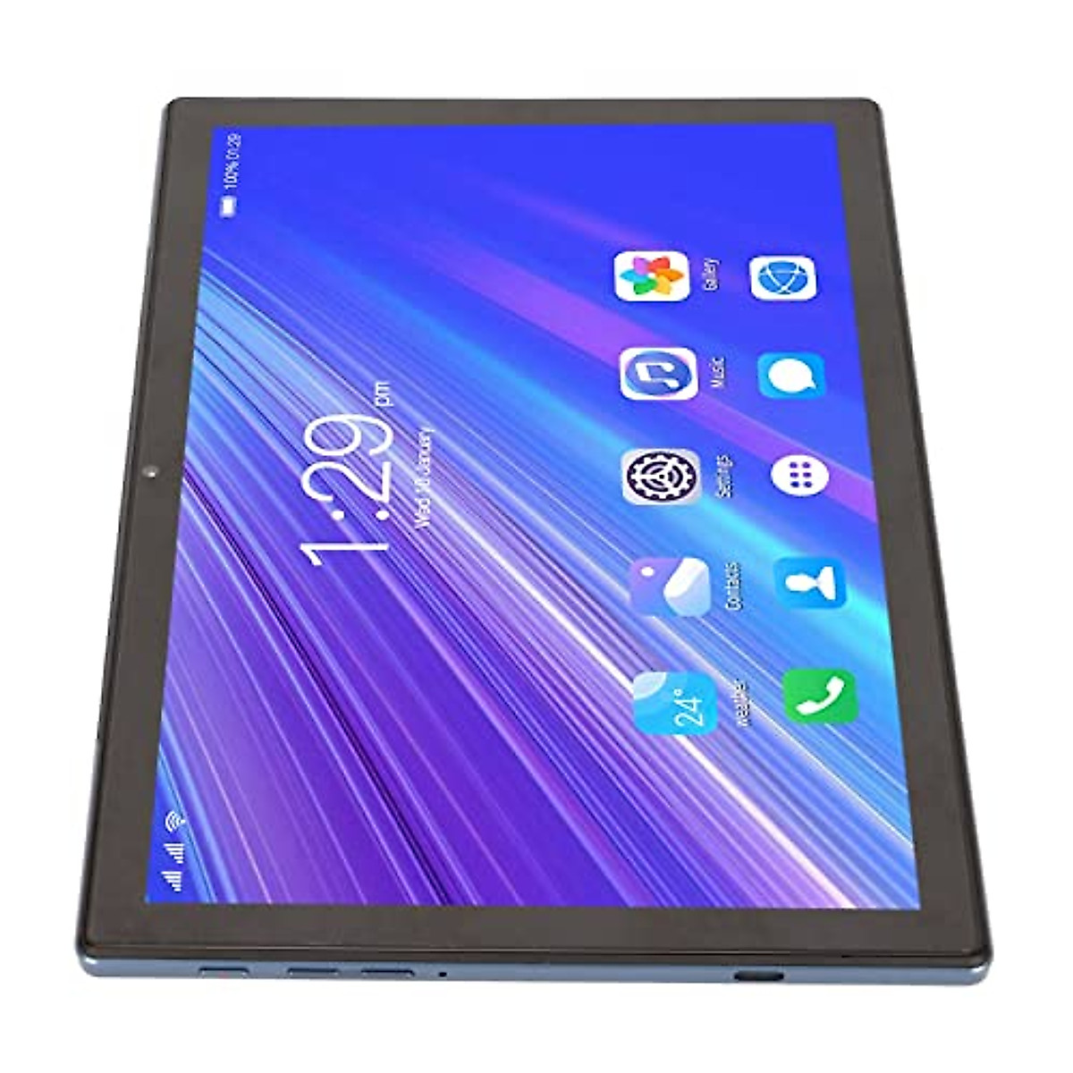 HEEPDD Tablet PC, 10 Inch Tablet Dual Cameras 2.4G 5G Octa Core Processor Dual Band 6GB 128GB for Office (US Plug)