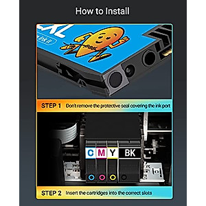 iNKPAD Remanufactured Ink Cartridge Replacement for HP 962 962XL, High Yield 962XL Ink Cartridge Combo Pack Work with HP OfficeJet Pro 9012 9015 9025 9015e 9010 9018 9020 9025e Printer (BCMY, 4 Pack)