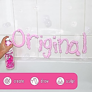 Mr. Bubble Twin Pack Foam Soap - Sculpt and Draw in the Tub; Soft, Moldable, Gentle, Scented Foam (Pack of 2, 8 fl oz Each)