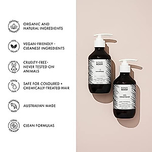 BondiBoost HG Duo Shampoo + Conditioner Bundle [10.14fl oz each] - Improves Appearance for Thinning Hair - Volumizing + Hydrating + Nourishing - Sulfate/Paraben Free, for Women/Men - Australian Made