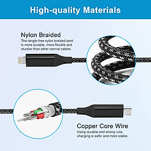 Extra Long iPhone 13 USB C Charger Cable 26FT/8M, [Apple MFi Certified] USB-C to Lightning Cable, Power Delivery Fast Charging iPhone Cord for iPhone 13 Pro 12 Pro Max 12 11 X XS XR 8 Plus
