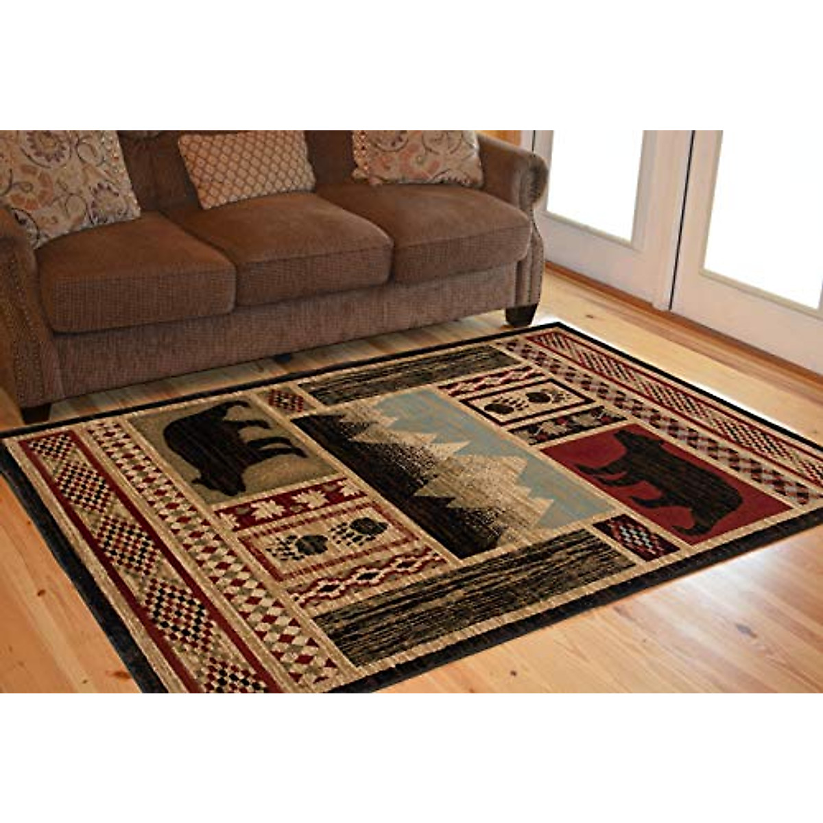 Mayberry Rugs Aspen Area Rug, 2'3"x3'3", Multicolor