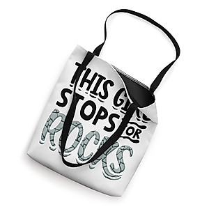 Funny Geology Gift For Women Cool Rock Collecting Geologist Tote Bag