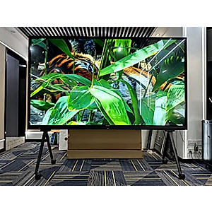 GTUOXIES 110 Inch UHD LED Smart TV, 4K Screen Television with Mount & Stand TS110TV High Resolution LCD Screen 16:9 Indoor Cinema with Anti-Glass WiFi, HDMI, USB Ports