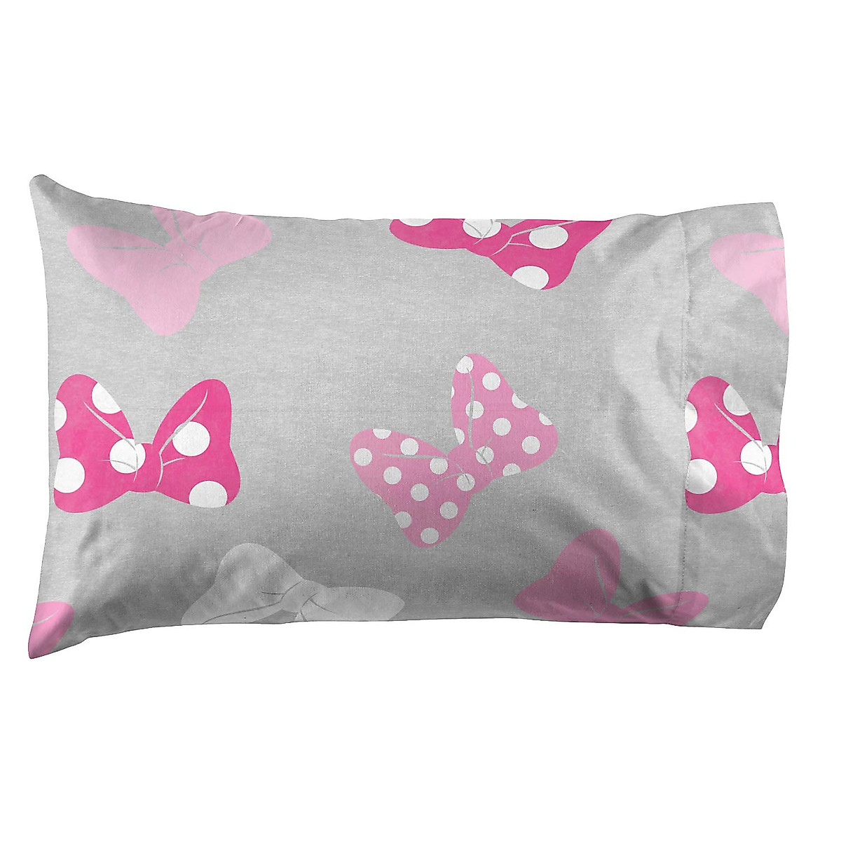 Jay Franco Minnie Mouse Faces 5 Piece Twin Bed Set (Offical Disney Product)