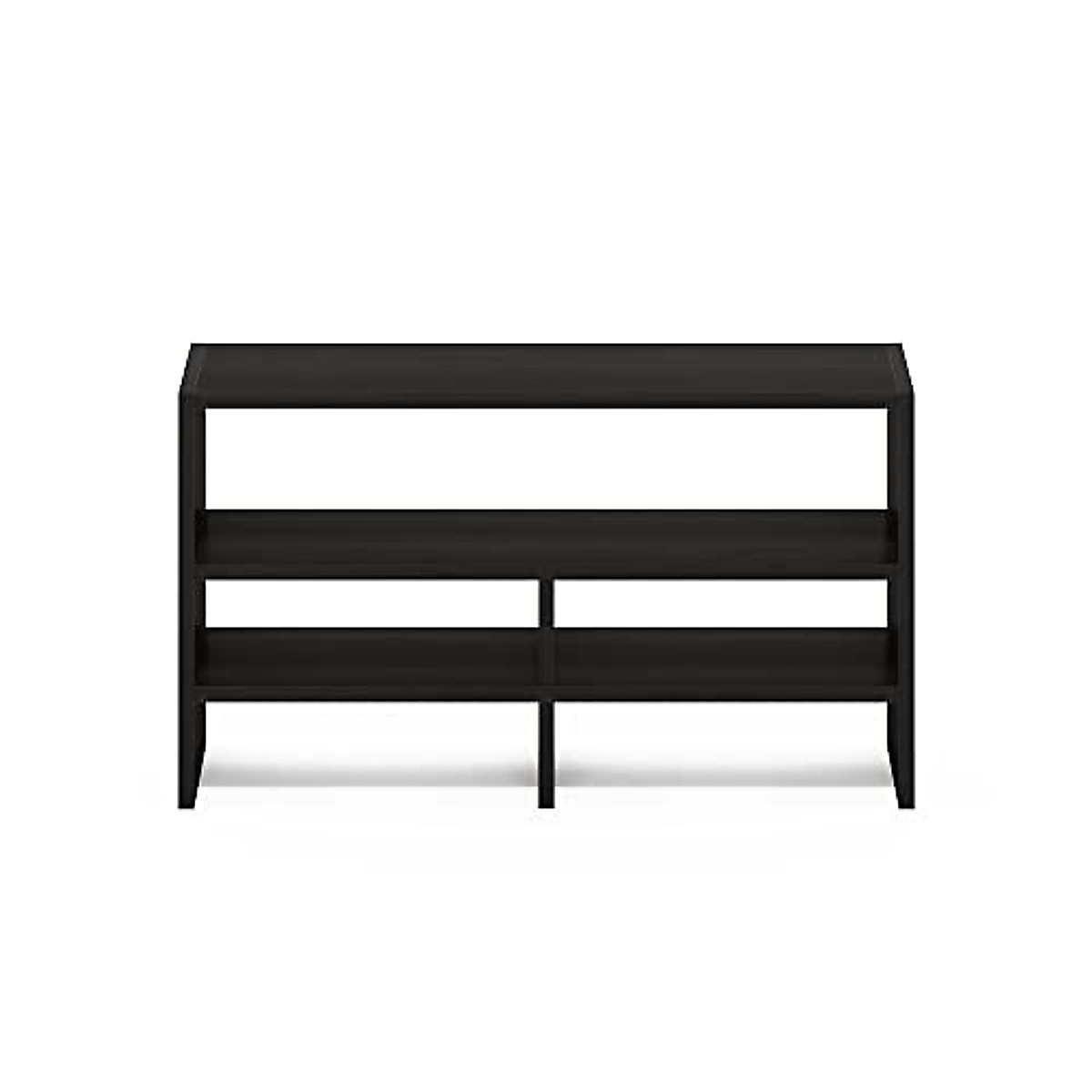Furinno Hermite Desk Top Organizing Shelf Bookcase, Espresso