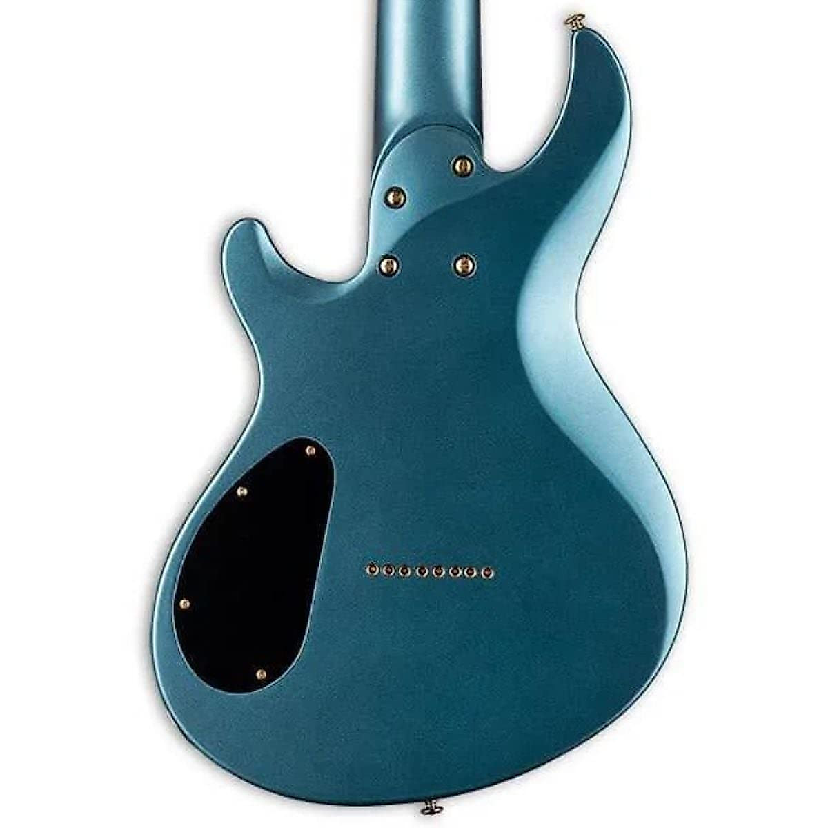 ESP 8 String LTD JR-208 Javier Reyes Signature Series Electric Guitar, Pelham Blue, Right, (LJR208PB)