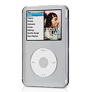 Aiboco Clear Hard Case for iPod Classic 7th Gen 160GB (Thin Model), 6th Gen 80GB 120GB