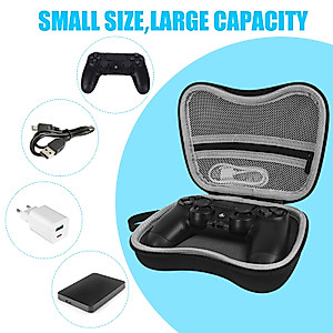 YiePhiot PS4 Controller Box for PS4 controller, PS4 Controller Storage Bag Compatible with DualShock 4 Wireless Controller, Black