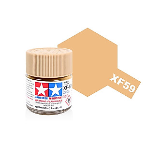 TAMIYA Acrylic Mini XF59 Desert Yellow 10ml TAM81759 Plastics Paint Acrylic