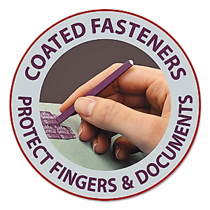 Smead 14944 Three Inch Expansion Fastener Folder 1/3 Top Tab Letter Gray Green 25/Box