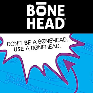 Himalayan Dog Chew Bonehead Small Dog Chew Holder, Secures Chews for Dogs, Chew Smarter and Longer, Stimulate Your Dog, Holds Yak Chews with Screw-in Fastener, 1 Dog Toy