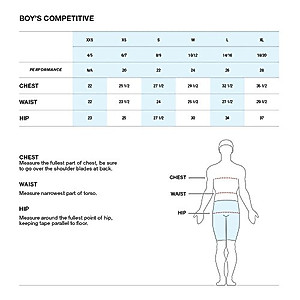 Speedo Boy's Swimsuit Jammer PowerFlex Eco Solid Youth Speedo Navy, 26