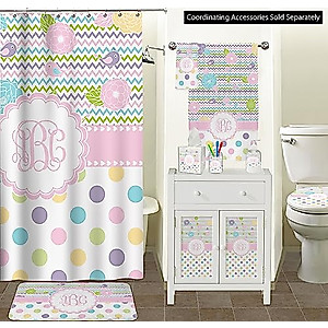 RNK Shops Girly Girl Waste Basket - Double Sided (White) (Personalized)