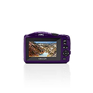 Minolta MND50 48 MP / 4K Ultra HD Digital Camera (Purple)