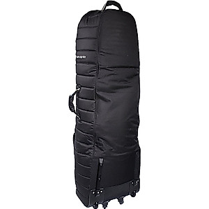 Samsonite Spinner Wheeling Golf Travel Cover, Black, 51”H x 17”W x 14”D