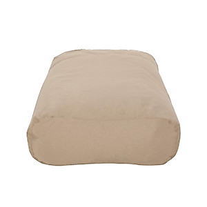 Christopher Knight Home Vivien Outdoor Water Resistant 6'x3' Lounger Bean Bag, Tuscany, Small