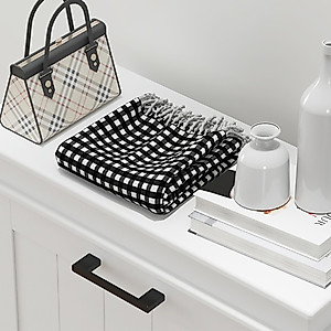 HOMCOM Shoe Cabinet for Entryway, Narrow Shoe Rack Storage Organizer with 3 Flip Drawers and Adjustable Shelves for 15 Pairs of Shoes, White