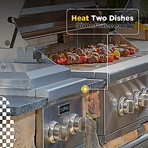 Coyote Built-In Double Side Burner, Natural Gas - C1DBNG