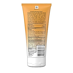 Neutrogena Oil-Free Acne Face Wash Cream Cleanser with 2% Salicylic Acid Acne Treatment, Non-Comedogenic & Gentle Daily Facial Cleanser for Acne-Prone Skin, 6.7 fl. oz