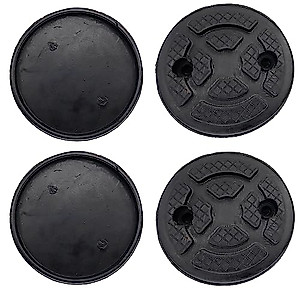Universal Car Lift Jack Stand Rubber Pads 115mm Diameter Car Jack Rubber Pad Frame Protector Adapter Jacking Tool Accessories