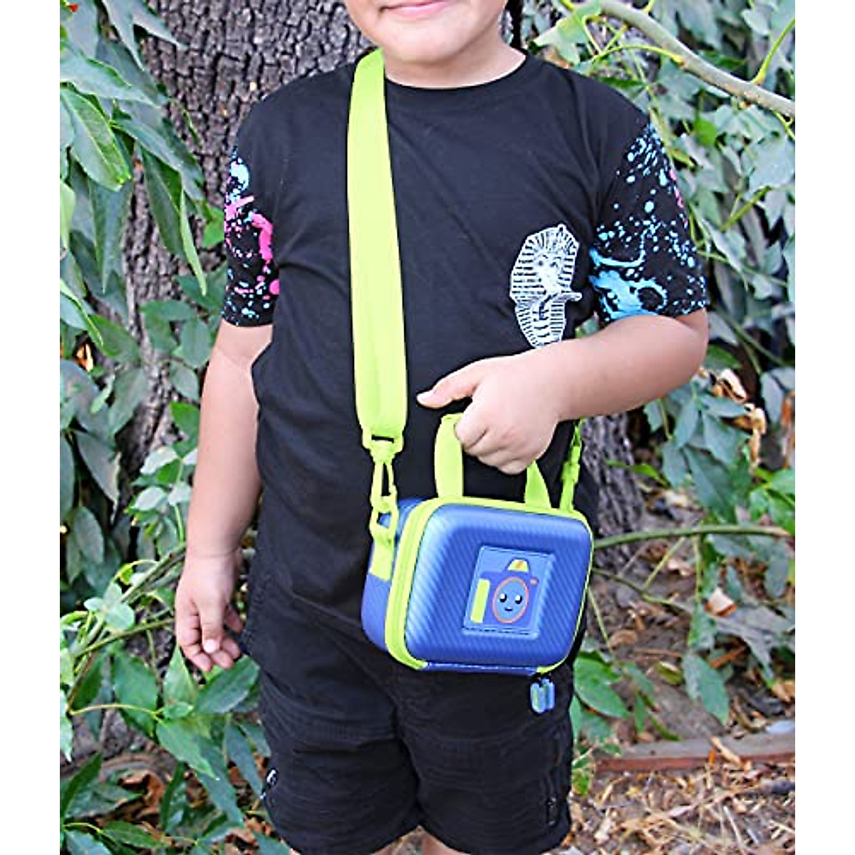 CASEMATIX Camera Case Compatible with Kidizoom PrintCam Printer Camera, Creator Cam Video Camera and Instant Camera Paper Refill Accessories, Includes Blue Case Only