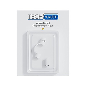 TechMatte Magnetic Replacement Cap Compatible with Apple Pencil 1st Generation (with Cap Holder) (Updated Version)