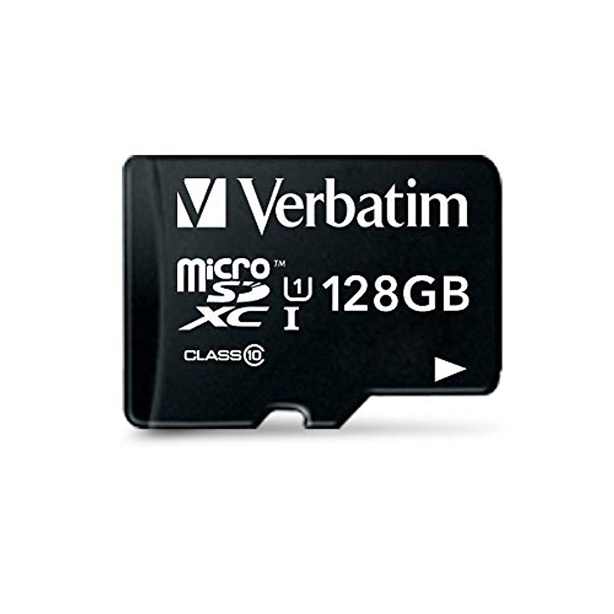 Verbatim 128GB Premium microSDXC Memory Card with Adapter, UHS-I Class 10