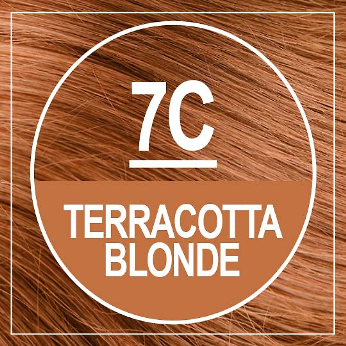 Naturtint Permanent Hair Color 7C Terracotta Blonde (Pack of 1), Ammonia Free, Vegan, Cruelty Free, up to 100% Gray Coverage, Long Lasting Results