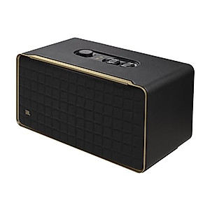 JBL Authentics 500 - Retro Style Home Speaker with Bluetooth, Voice Control, and Dolby Atmos, Multi Room Playback, Built in Alexa and Google Assistant, Automatic self tuning