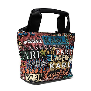 Karl Lagerfeld Paris Amour Crossbody Metallic Logo One Size