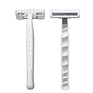 Hair Removal Crazors – Disposable Razors for Men/Women's Grooming – Single-Use Body & Face Shaver – Raw-Material Earth+Skin Loving Travel-Size Toiletries – 8-Pack by MyFriendly