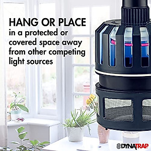 DynaTrap DT150 Indoor Mosquito & Flying Insect Trap – Kills Mosquitoes, Flies, Moths, Gnats, & Other Flying Insects – Protects up to 300 Sq Ft