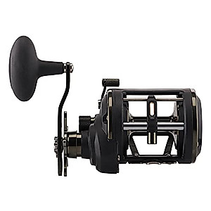 PENN Squall II Level Wind Conventional Fishing Reel, Black Gold, 50LW, Squall Ii Level Wind