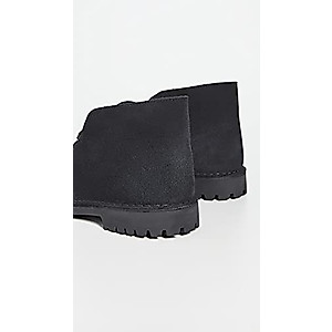 Clarks Desert Rock Men's Boot 8 D(M) US Black-Suede