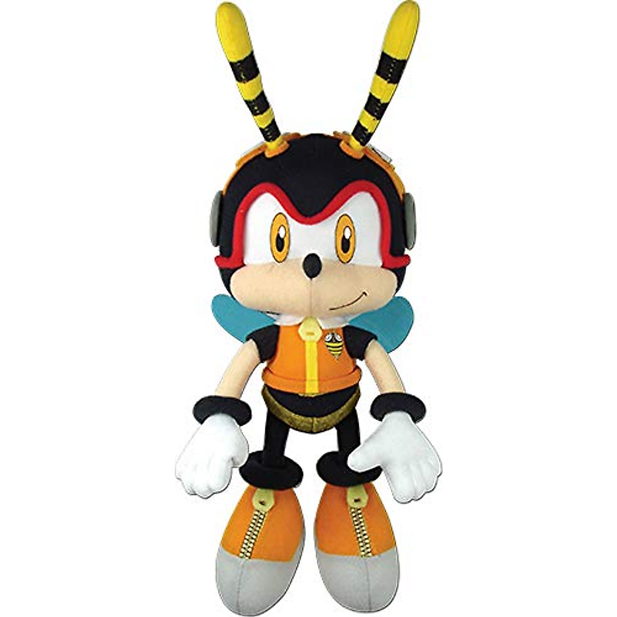GE Animation GE52680 Eastern Sonic The Hedgehog Charmy Plush, 8.5''H, Multi-Colored