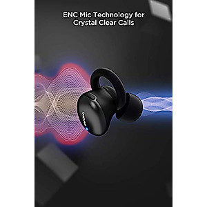 1MORE Stylish True Wireless Earbuds, Bluetooth 5.0, 24-Hour Playtime, Stereo In-Ear Headphones with Charging Case, Built-in Microphone, Alternate Pairing Mode (Renewed)