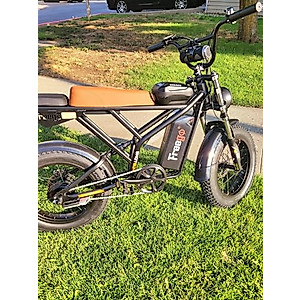 Freego Electric Dirt Bike for Adults, 1400W/48V/22.5Ah, 20x4.0 Fat Tires Ebike Off Road Electric Bicycles with Removable Battery, 34MPH & 45 Miles E-Bike 7-Speed UL Certified