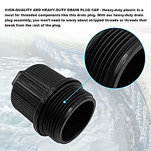PERTF Filter Drain Plug 190030 Compatible with Pentair Pool and Spa Filter FNSP60 FNSP48 FNSP24 FNSP36 Parts
