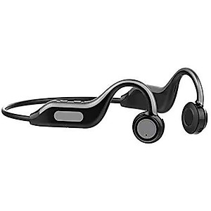 YOUOOK Open Ear Headphones Wireless Bone Conduction Bluetooth Noise Air Sports Waterproof Running Fitness Cycling Bone Sensor for Men Women Neck-Hanging Phone Smartphone