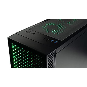 Empowered PC Continuum Micro Gaming Desktop - AMD Quad Core Ryzen 3 5300G Processor with AMD Radeon Graphics, 16GB RAM, 512GB NVMe SSD, WiFi, Windows 11 Home - RGB Gamer Computer