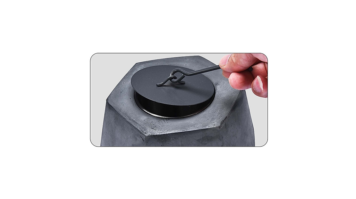 ROUNDFIRE Snuffer Extinguisher Tool for Fire Bowl, Portable Fire Pit ...