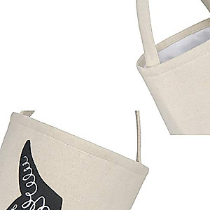 3 Pcs Halloween Trick or Treat Bucket - Candy Basket Tote Bag for Kids（Magic Hat, Ghost, Bat）