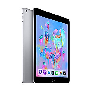 2018 Apple iPad (Wi-Fi + Cellular, 32GB) - Space Gray (Renewed)