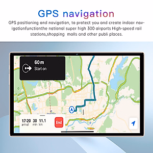 Yunseity Tab M10 11 Tablet 10.1 Inch 8GB 128GB, 3200x1440 HD Screen, Dual Camera, Octa Core Chip, Multi Network Standard with Dual SIM (Blue)