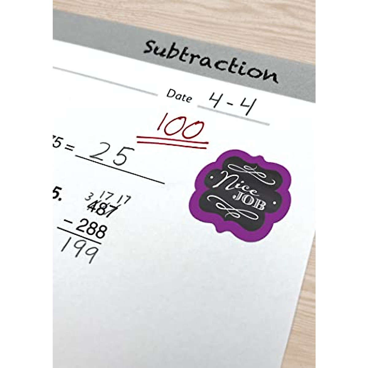 Teacher Created Resources (5618) Chalkboard Brights Stickers