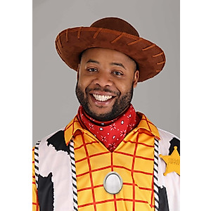 Fun Costumes Disney Plus Size Woody Toy Story Halloween, Adult Deluxe Cowboy Outfit for Men (3X)
