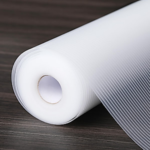 Hoople 12inch*20ft Shelf Liner Protects cabinets, Shelves, and Storage Areas. Non-Slip, Durable, and Oil-Proof. Upgrade Your Organization with Ease.